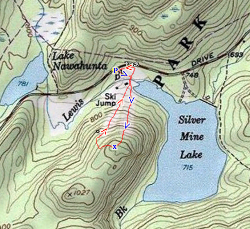 Harriman Hiker: Harriman State Park and Beyond: Silvermine Lake Ski Area