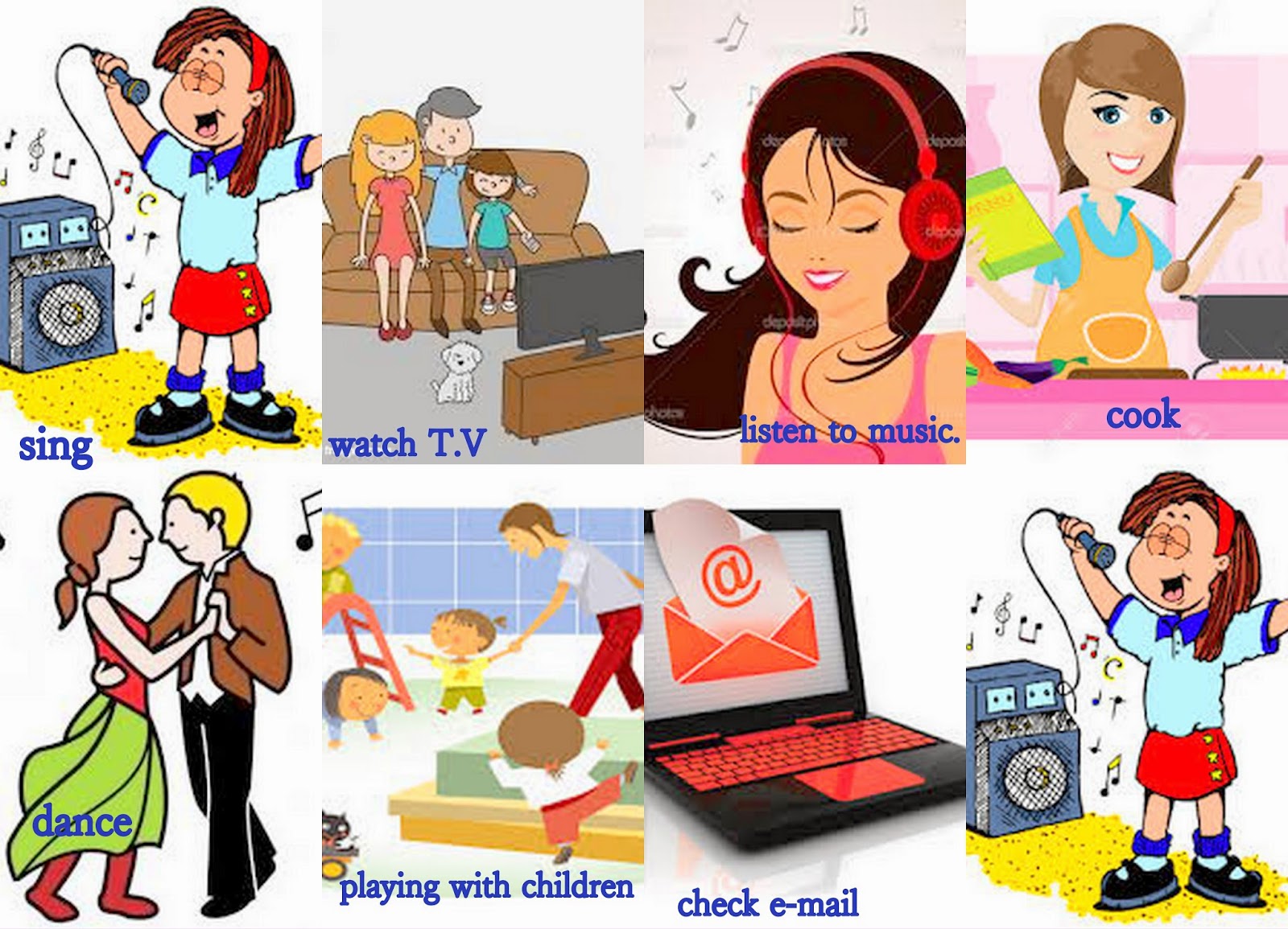 Descripción de lugares, rutina diaria y actividades de tiempo libre en ...