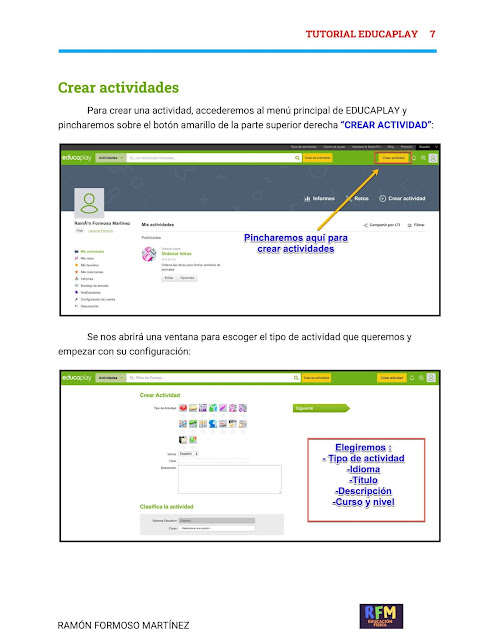 Educación y Tecnología: TUTORIAL DE EDUCAPLAY