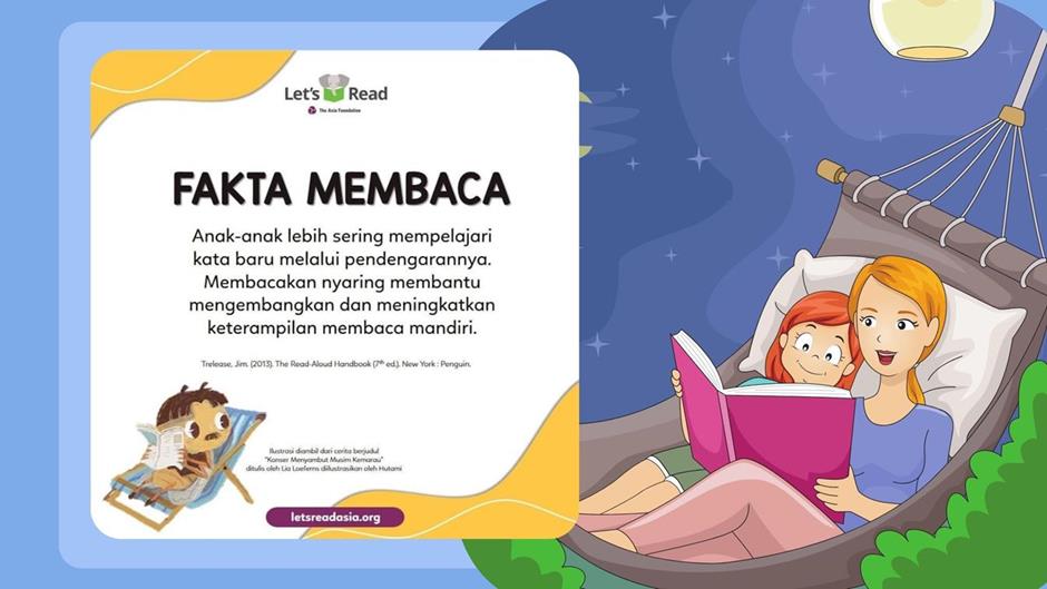 Ajak Anak Gemar Membaca dengan Membaca Nyaring (Read Aloud) - Ibu ...