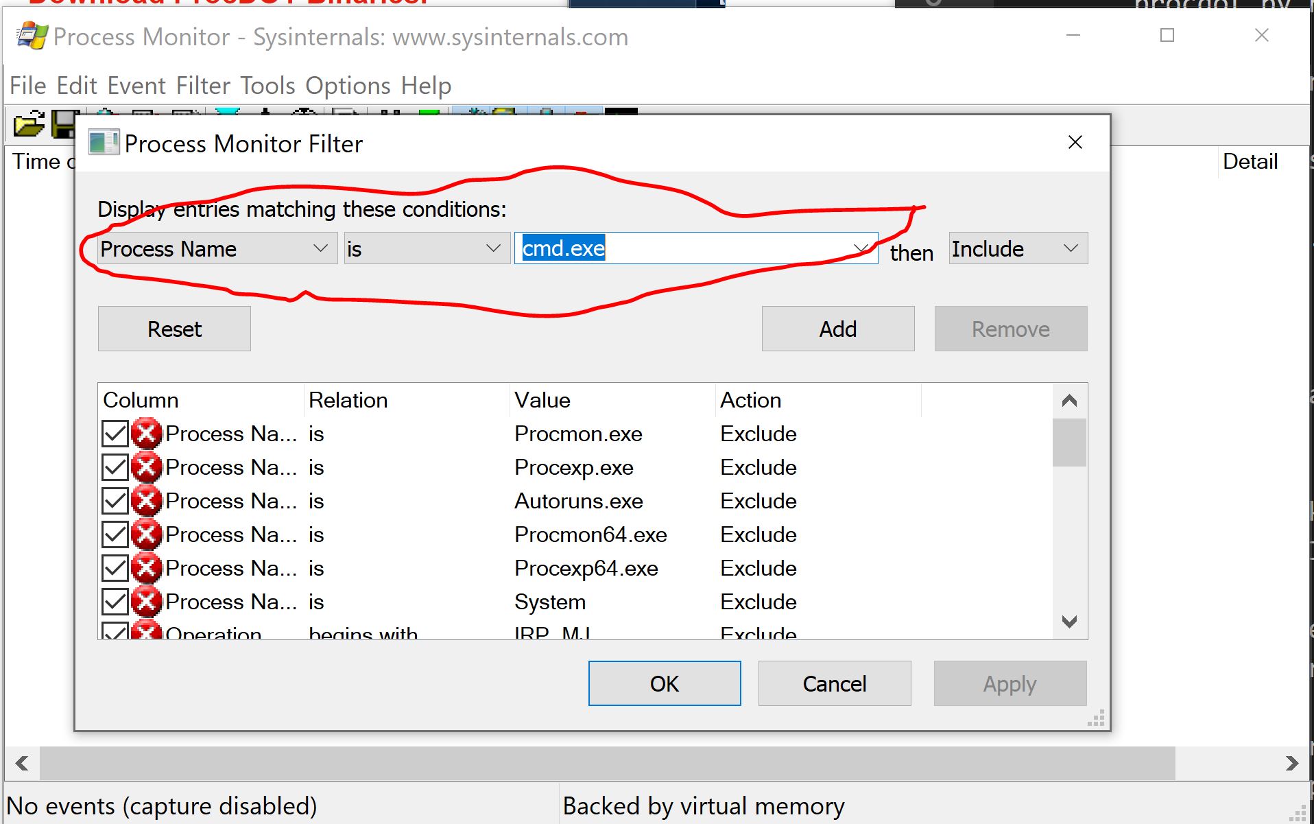 Learning by practicing: Continuing mapping process - ProcDot