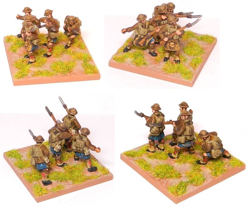 MacPhee's Miniature Men: 1/72 WWI Highland Infantry