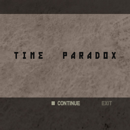 Time Paradox Mgs3