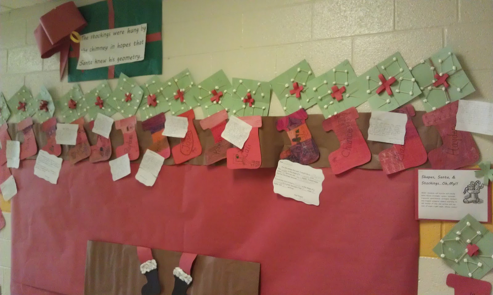 No Worksheets Necessary: The stocking were hung by the chimney-In hopes ...