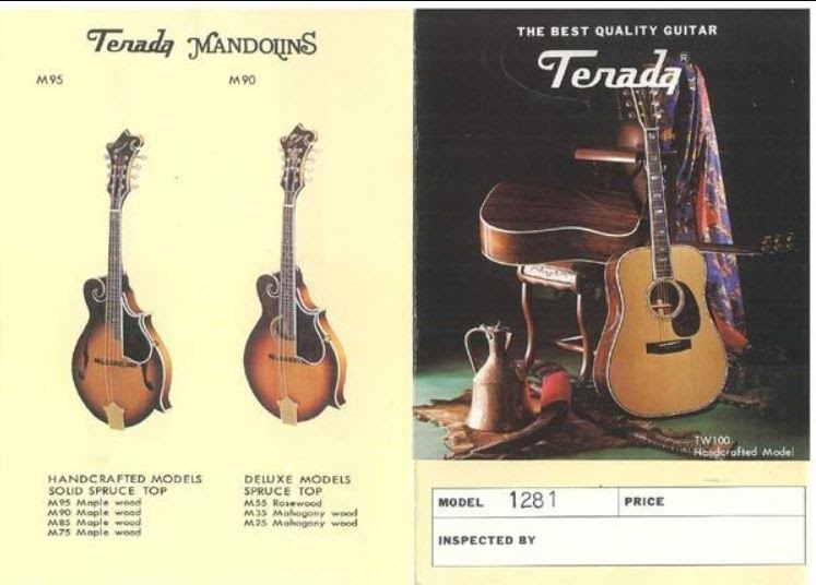 Jedson Musical Instruments: Terada