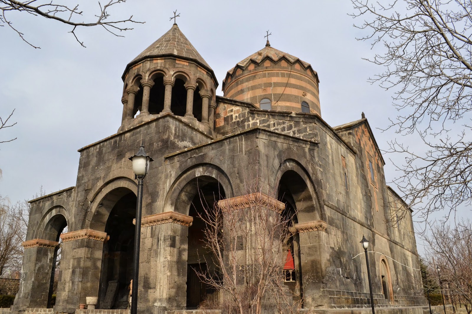 Loosin Davtyan: The monastery of Saint George, 13th century. Mughni ...