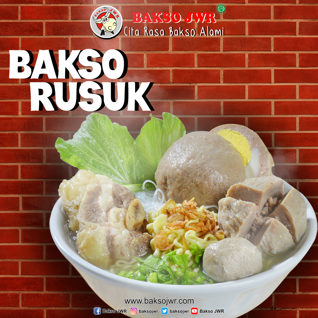 Bakso JWR: Bakso Jumbo Rusuk JWR