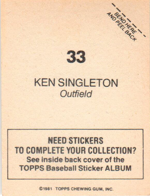 Ken Singleton