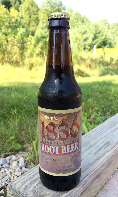 Steve's Root Beer Journal: Calvin's 1836 Barrel-Style Root Beer