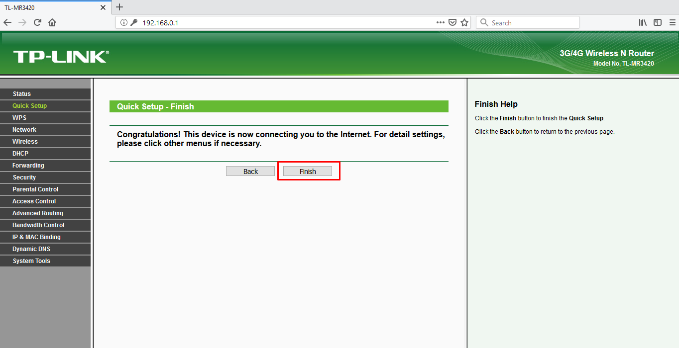 Pengertian Dan Sejarah Komputer: Konfigurasi Dasar TP - Link