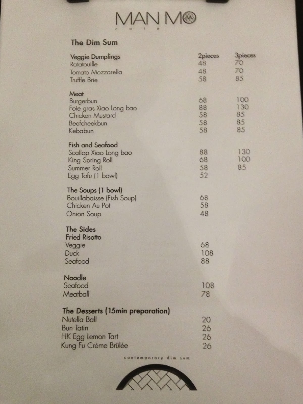 Hong Kong Bites: Man Mo Café