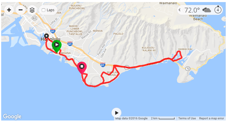 Da Iz Biz: Race Report: Honolulu Marathon