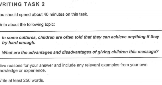 Cambridge 15: Academic IELTS Writing Test 4: Task 2 (Discuss 2 views ...