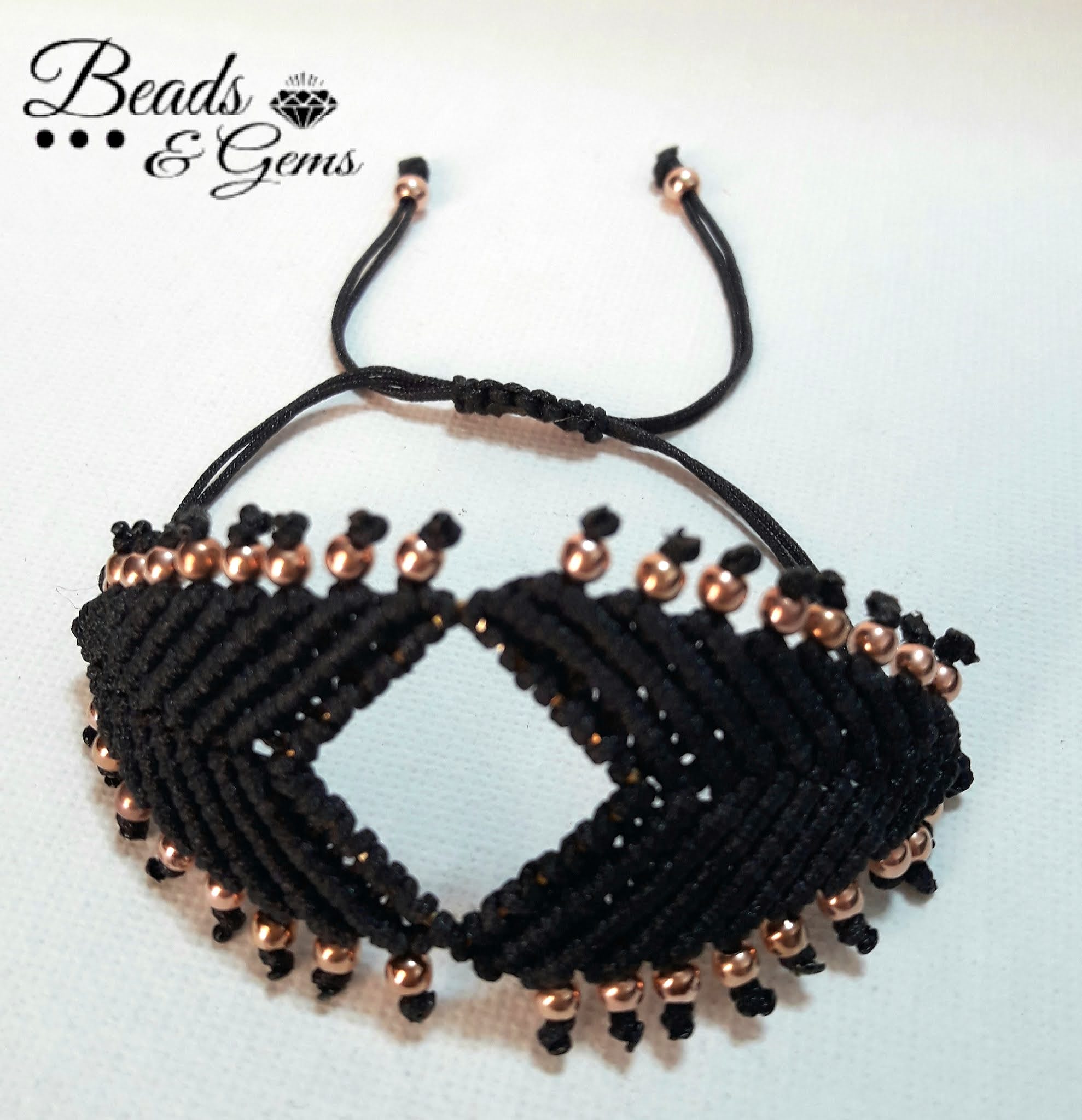 BEADS and GEMS : Χειροποιητα κοσμηματα μακραμε με ασημενια στοιχεια σε ...