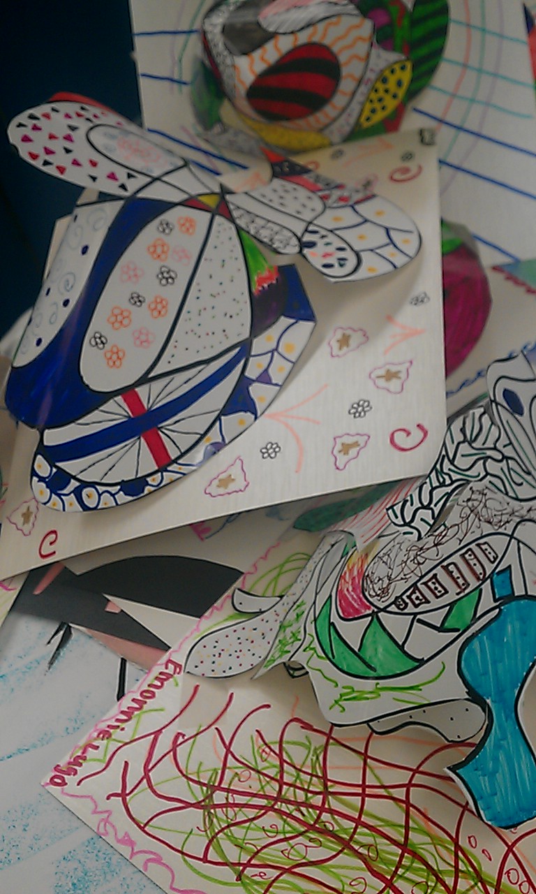 The David Lubin Art Studio: Take a line for a walk