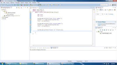 Learn Basic Java: Calculating with User Inputs