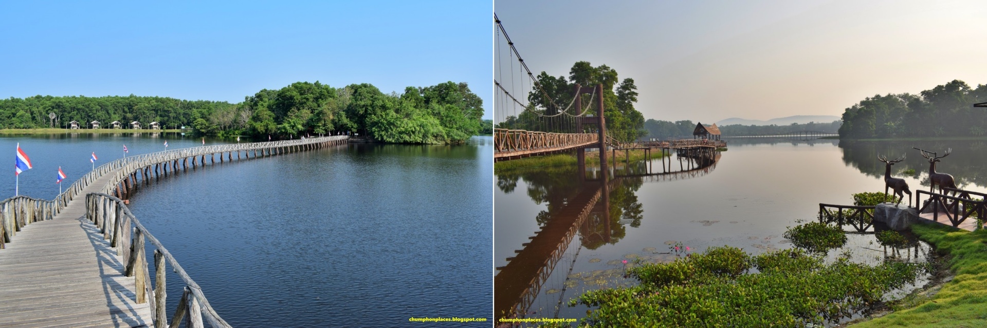 Scenic Route - Chumphon Town to Wat Kaew Prasert