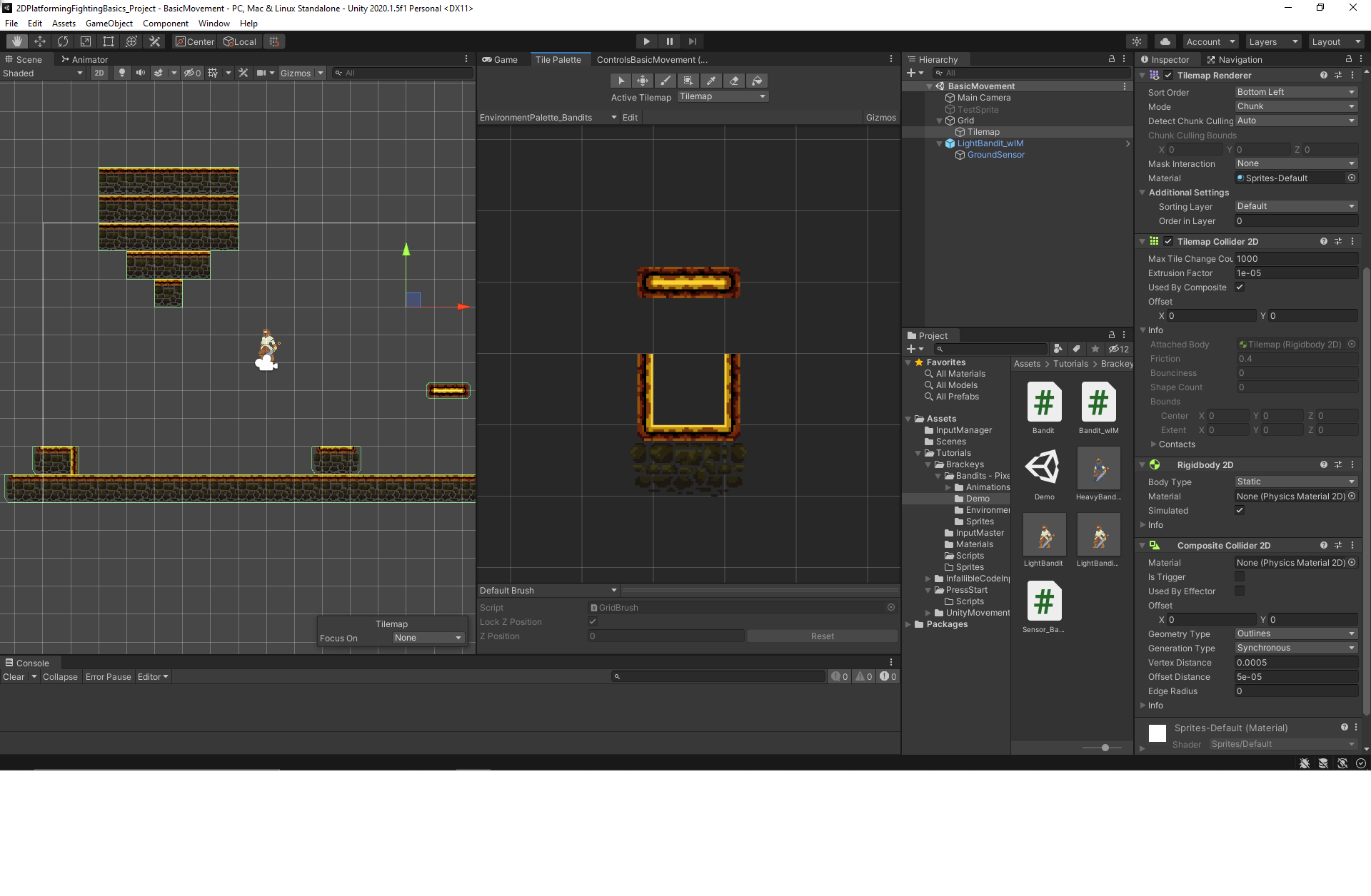 Unity Tilemap 2D Basics and Unity Learn Introduction – Steven Lilley ...