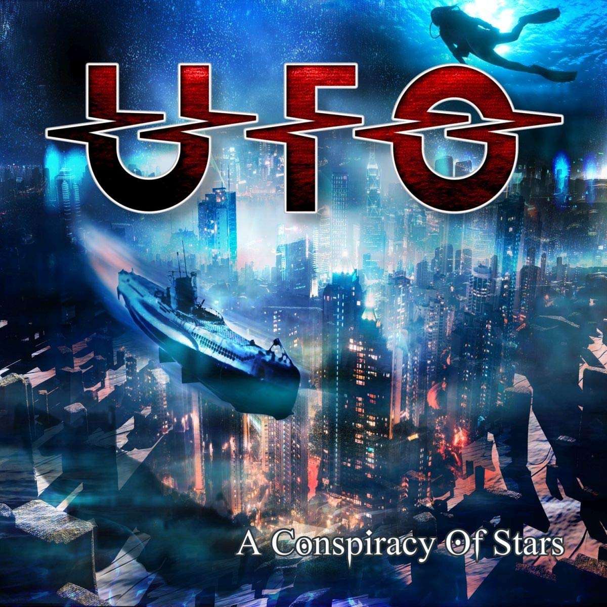 Classic Rock Covers Database: UFO - A Conspiracy of Stars - Released ...