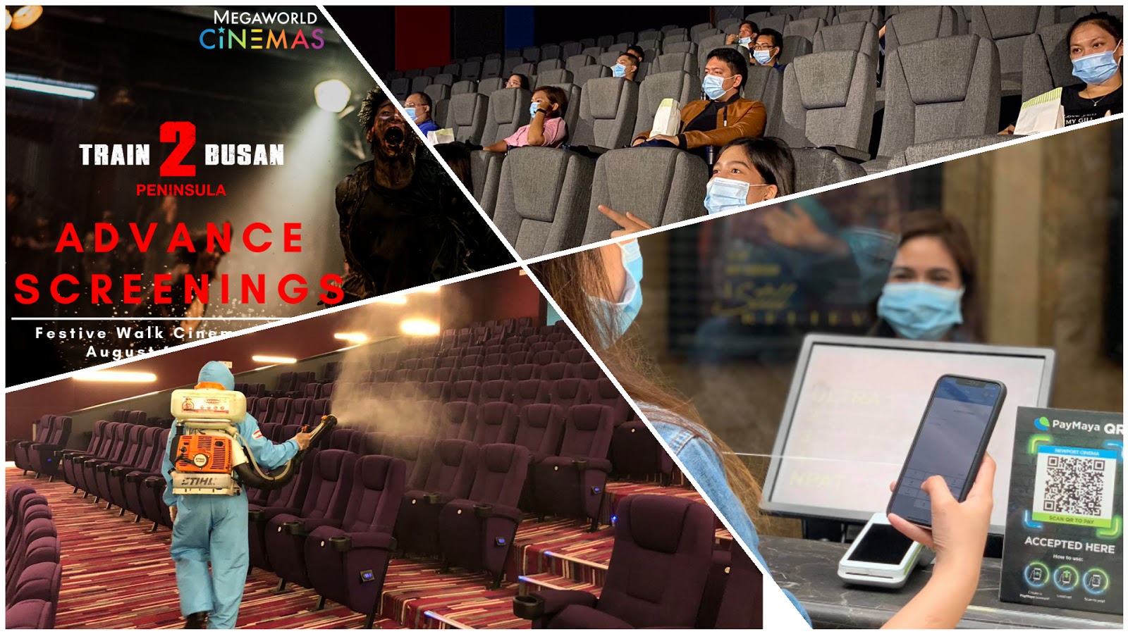 Festive Walk Cinemas becomes 'first indoor cinema to reopen in PH' with ...