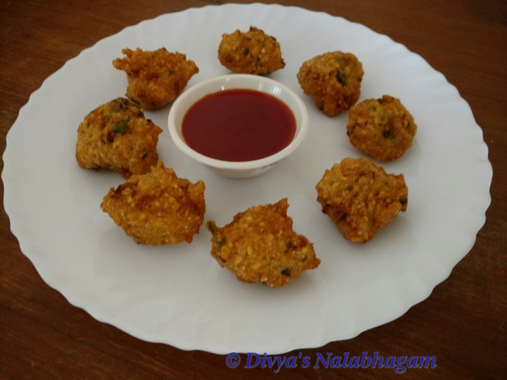 THAVALA VADAI | MIXED DAL VADA - Divya's Nalabhagam