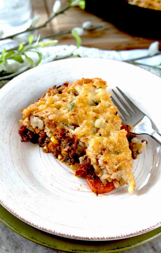 CHEESY HASH BROWN SHEPHERD’S PIE ~ Delicious Cooking Recipes