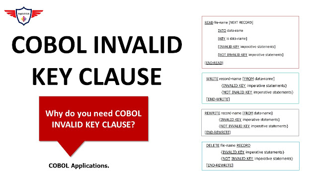 Mainframe Forum Cobol Invalid Key Clause Invalid Key Phrase In Cobol Cobol Invalid Key Example