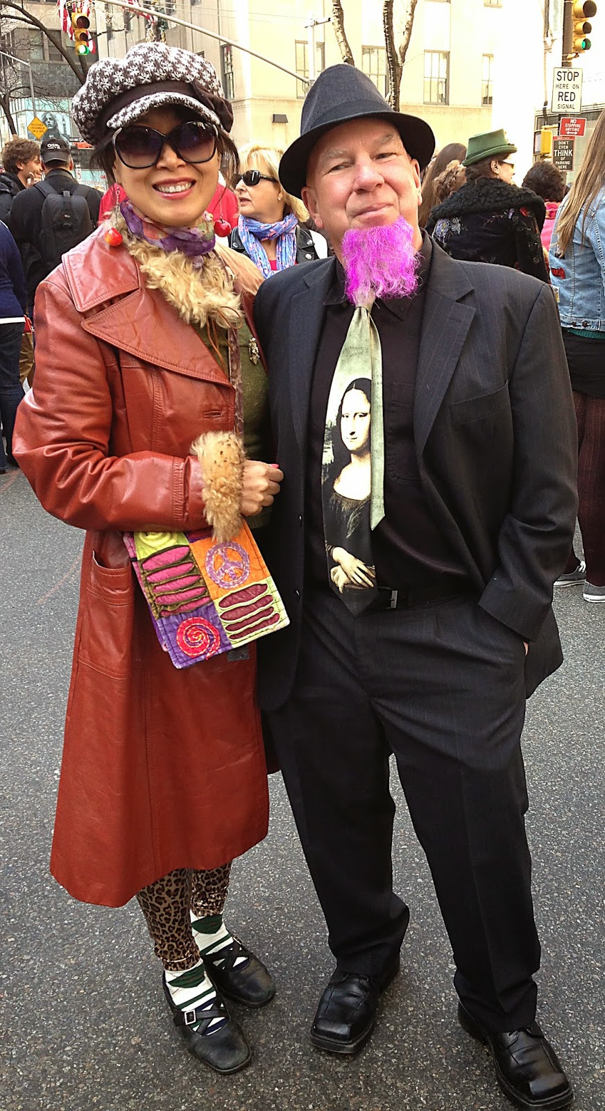 Idiosyncratic Fashionistas: Guys and Dolls ... and Dogs at the Easter ...