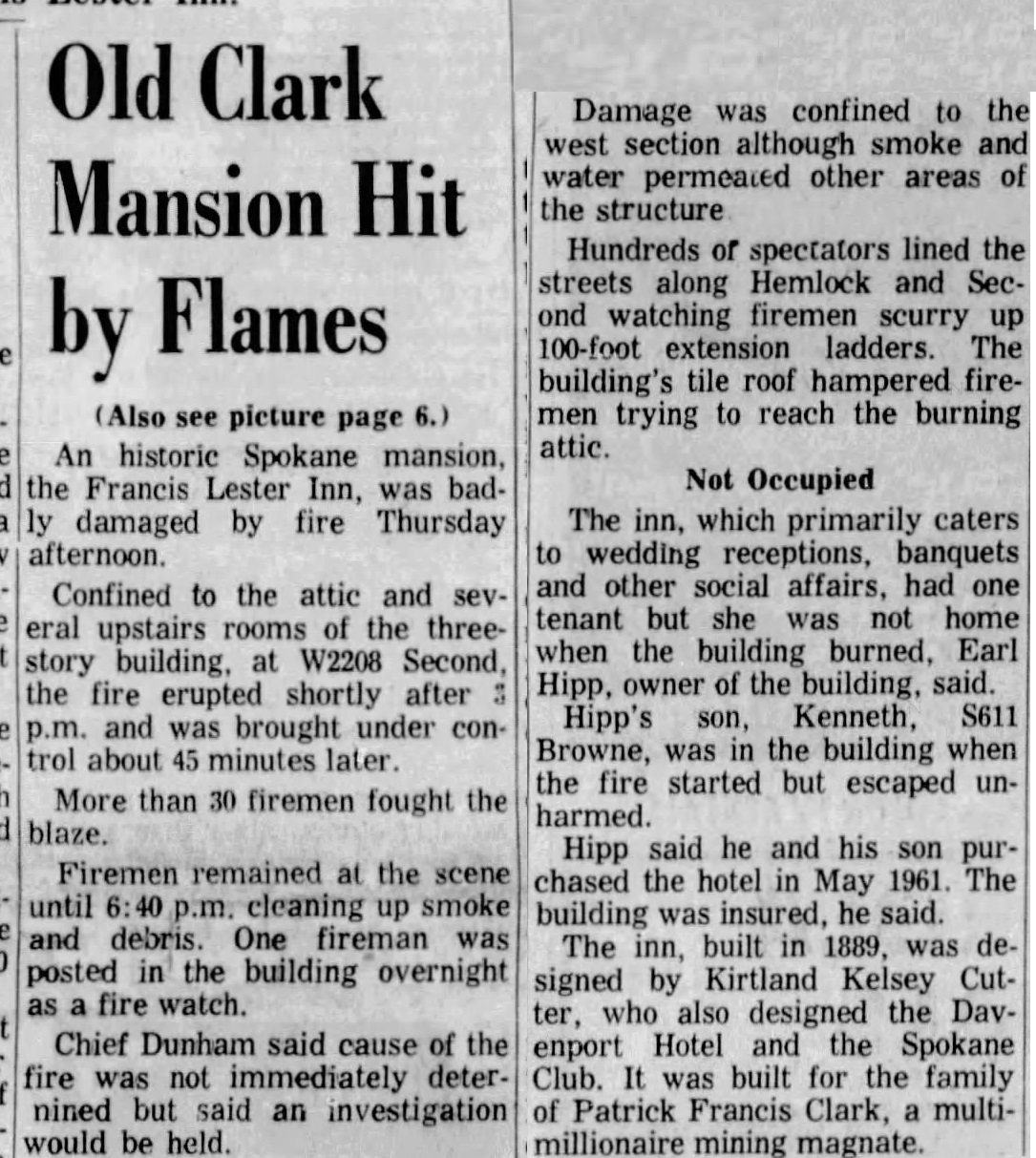 Car Tours of Washington (and beyond): Patsy Clark Mansion aka The ...