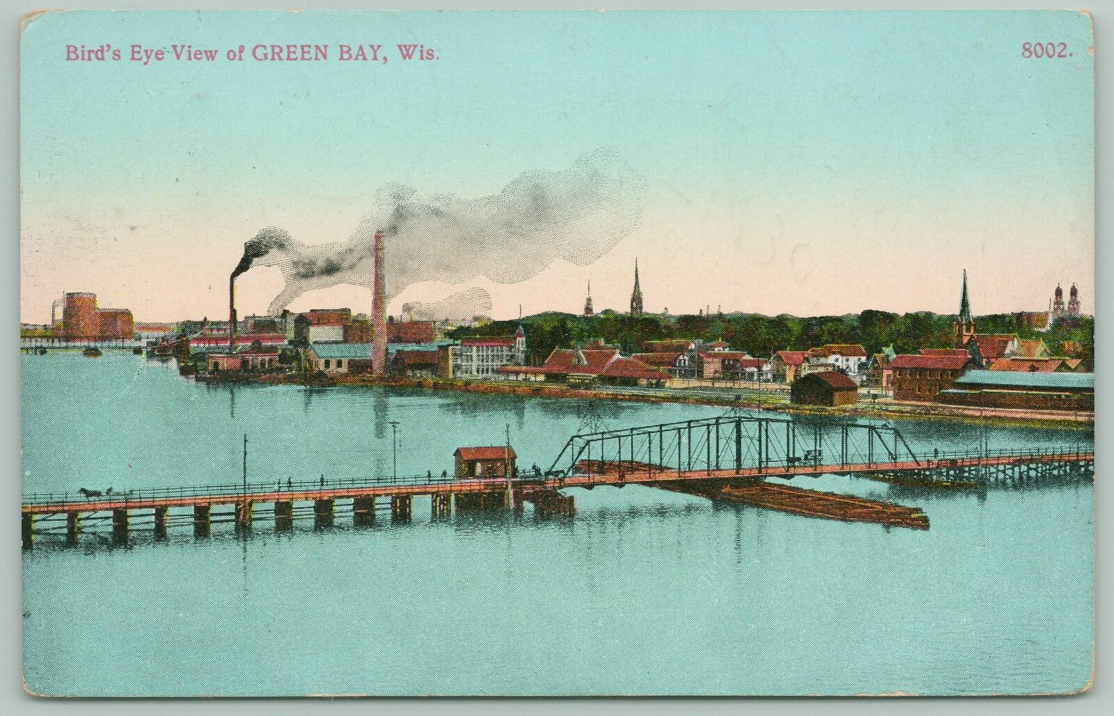 Industrial History: Mason Street Bridges over Fox River in Green Bay, WI
