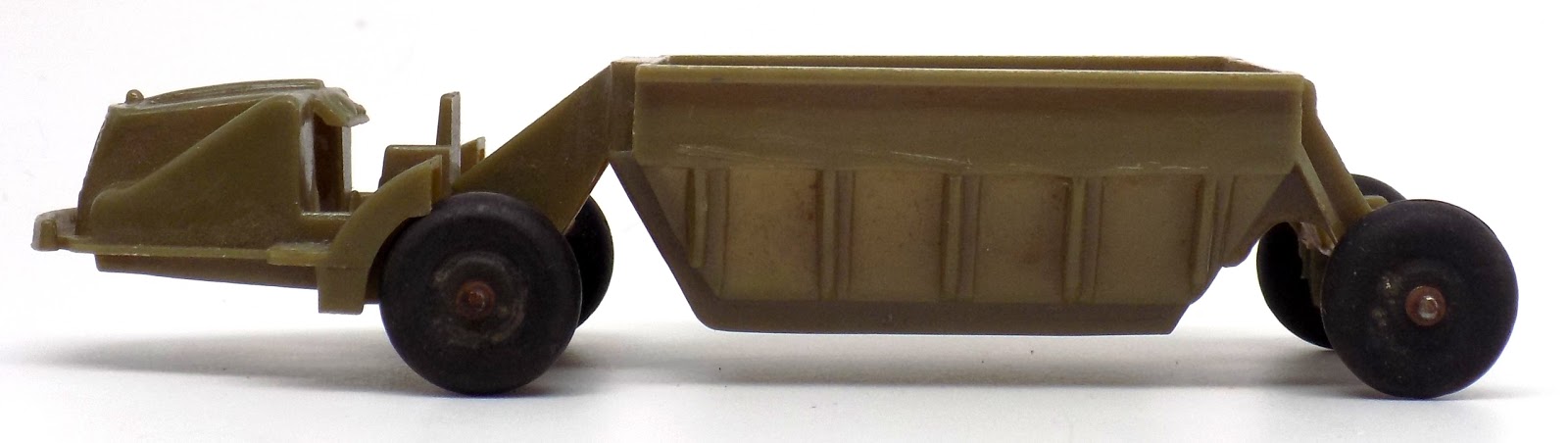 Toys and Stuff: Banner U.S. Army Earth Scraper/Earth Hauler OD HP