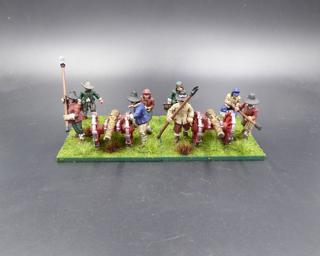 Palouse Wargaming Journal: An ECW Artillery Foursome