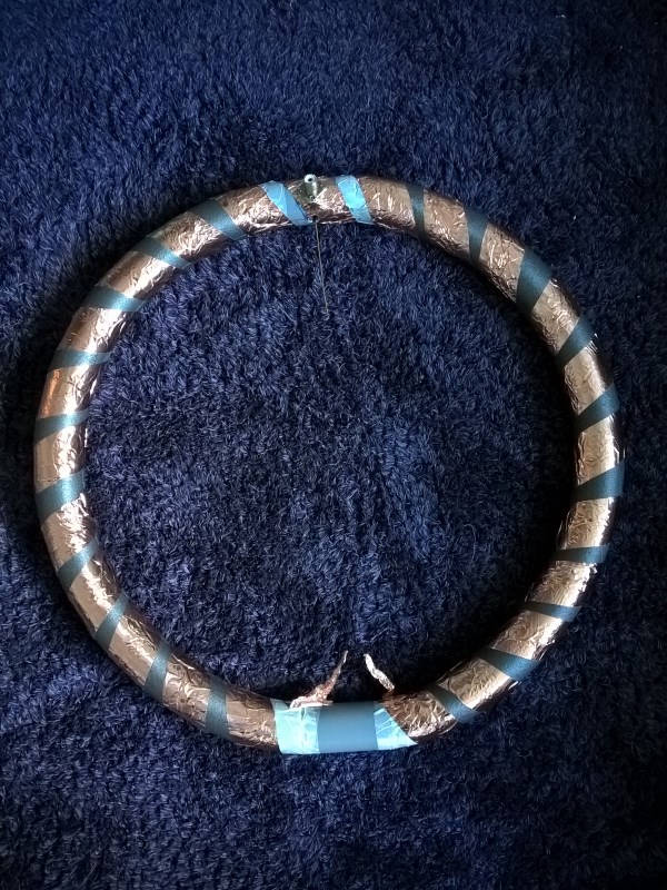 Klausis Blog: Helically Wound Magnetic Loop Antenna