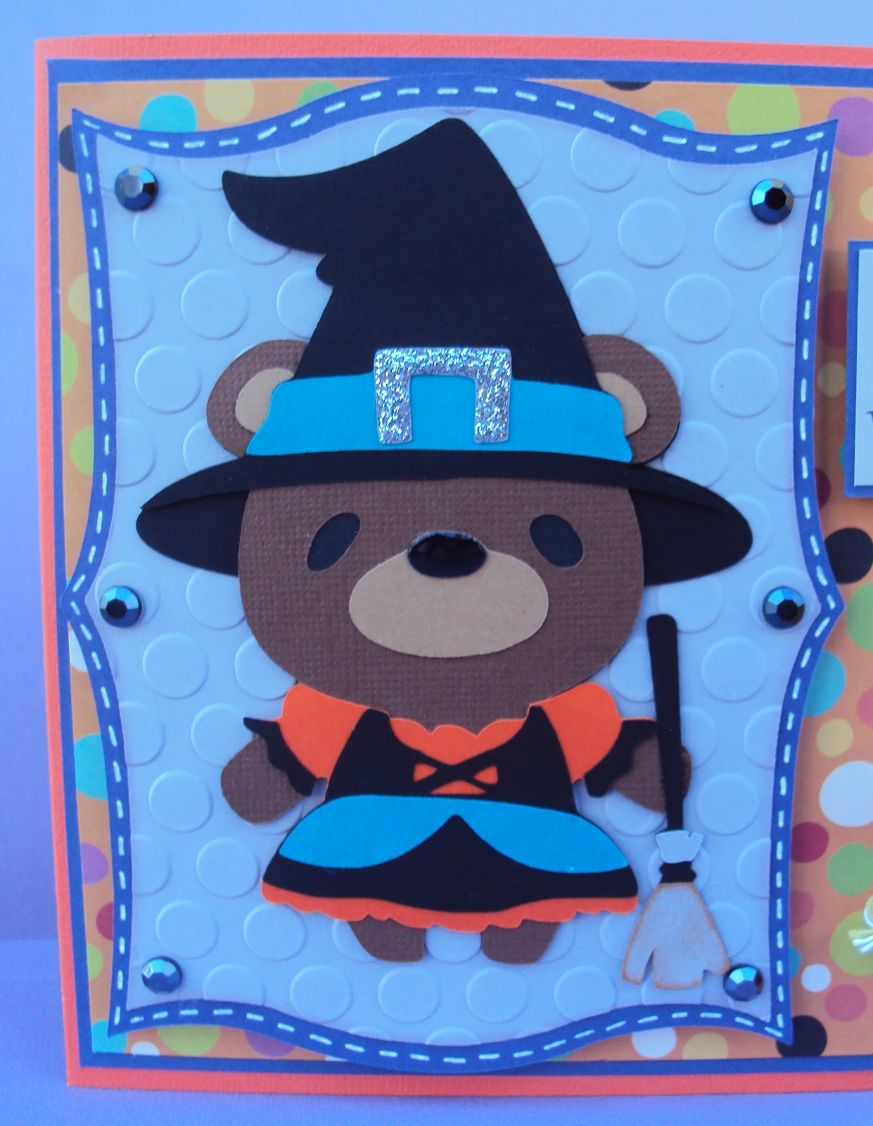 Crafted With Love By Karen: Wicked Best Witches Teddy Bear Card