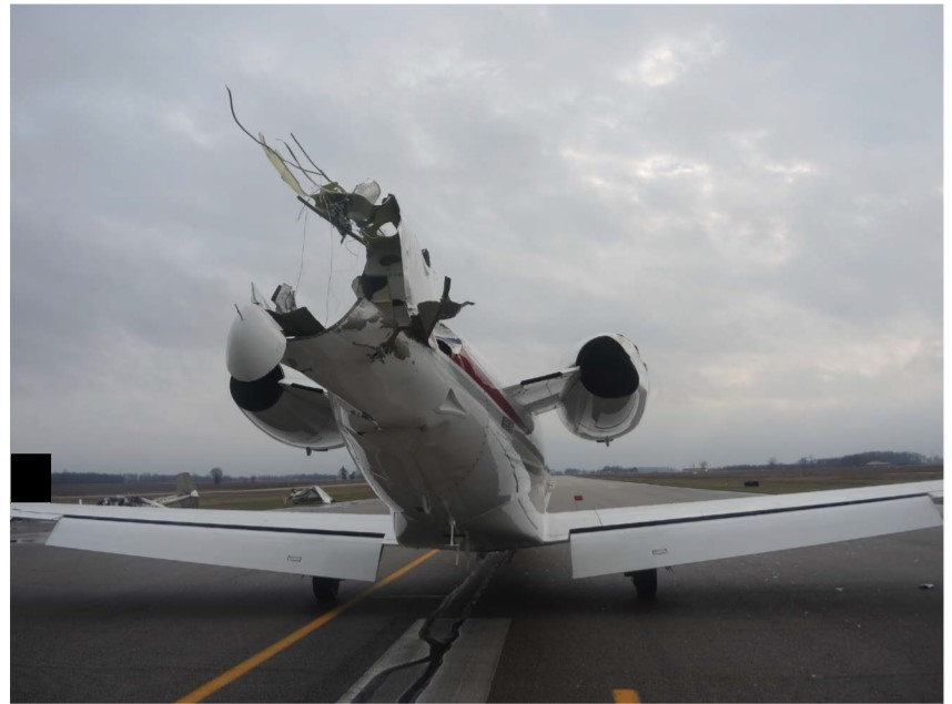 Kathryn's Report: Ground Collision: Cessna 150, N5614E and Cessna 525C ...