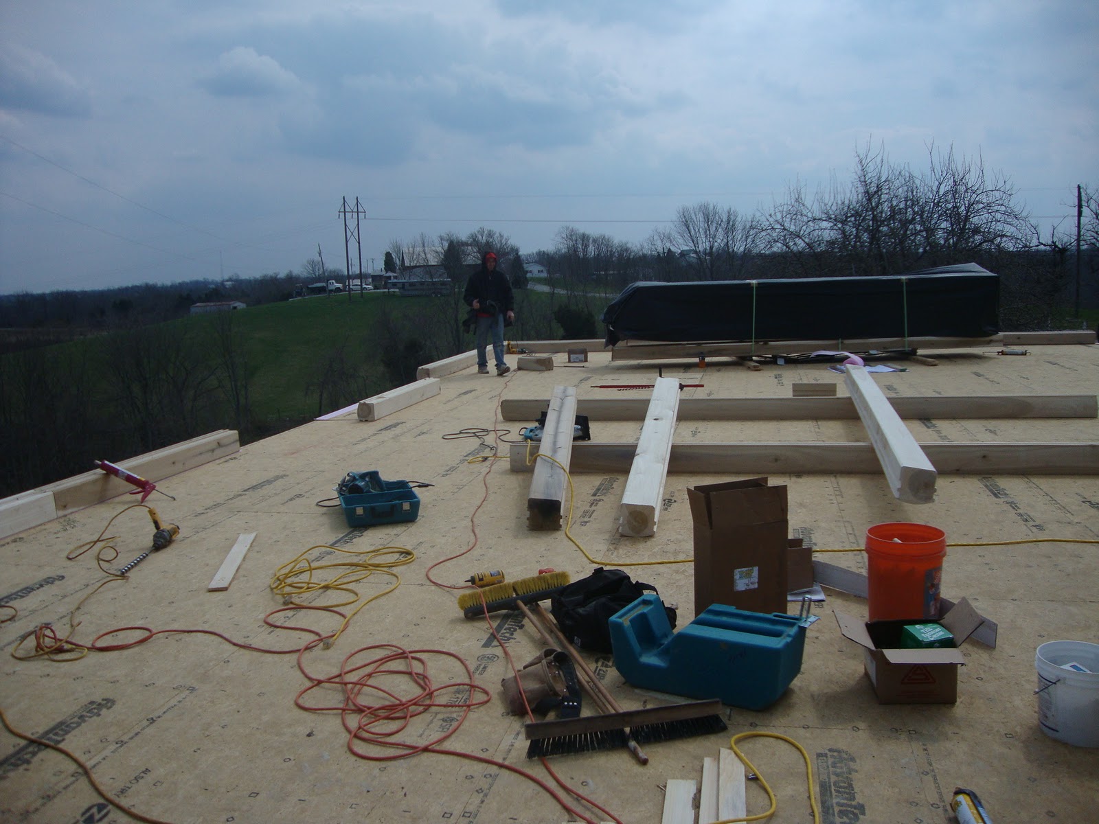 Grizzly Log Homes: patriot log home builders log stack Grizzly logs in ...