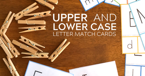 HOW TO CLEVERLY TEACH CHILDREN UPPER CASE LETTERS | you clever monkey