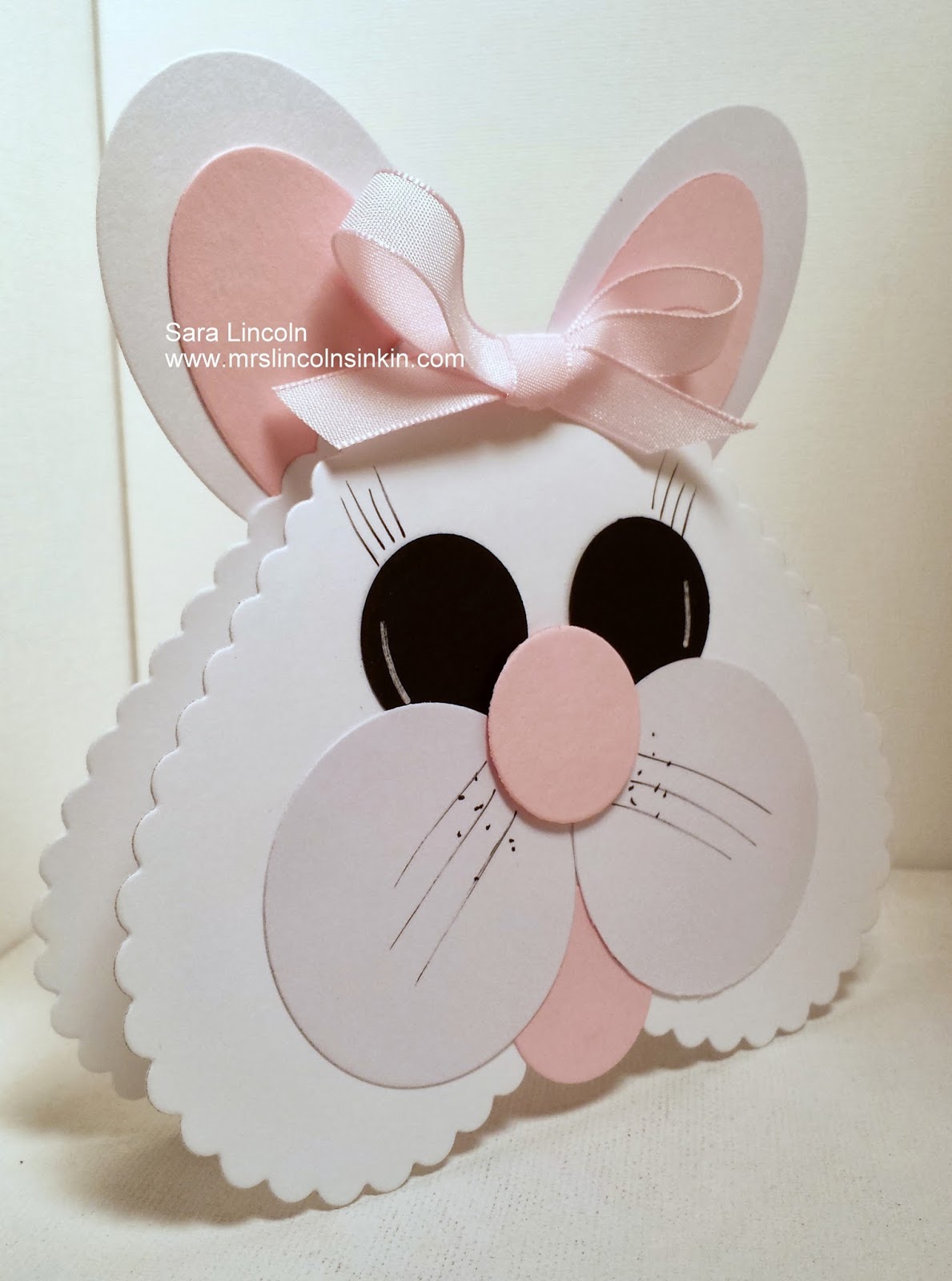 Mrs. Lincoln's Inkin: Bunny Face Card Video