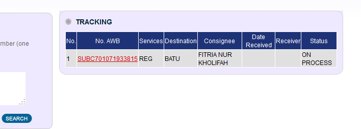 Cara Cek Status Pengiriman JNE