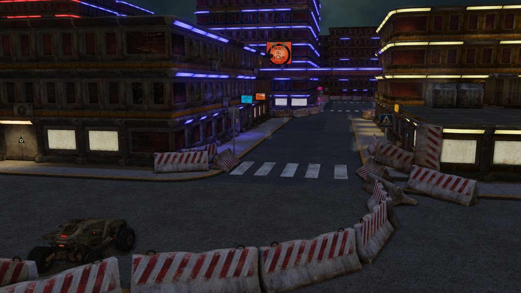 EdgeTown - A Race Map for a UDK Game - Works in Progress - Blender ...
