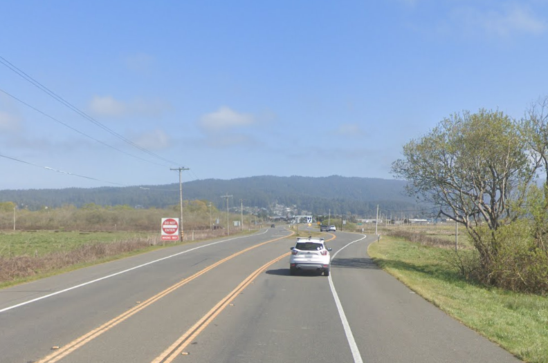 California State Route 255 and the Super-Two Freeway on the Samoa Bridge