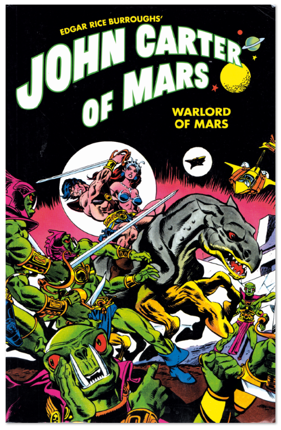 TBEO Y NO LO CREO · COMICS: VIDA EN MARTE - JOHN CARTER BURROUGHS COMIC