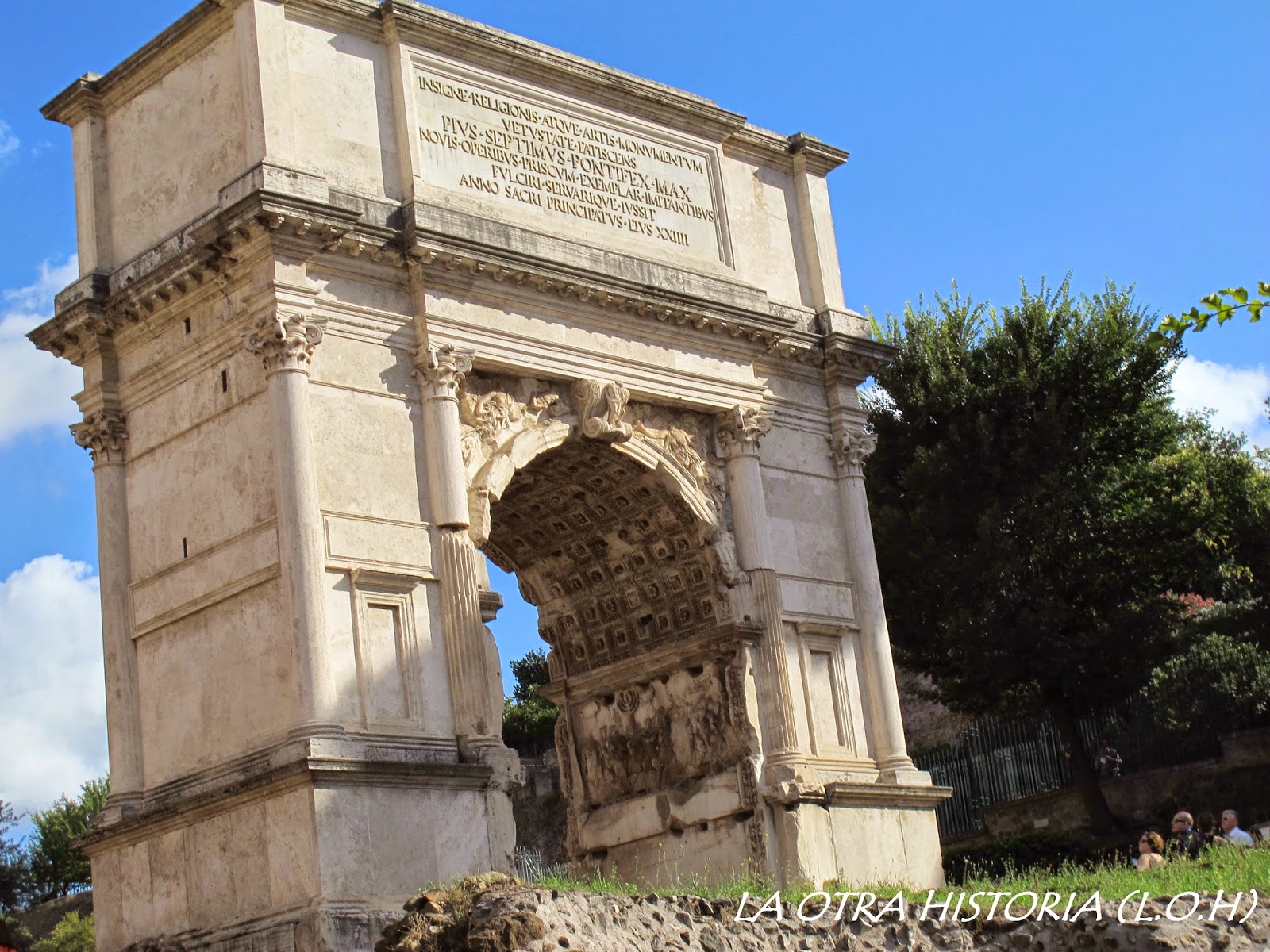 .: EL ARCO DE TITO