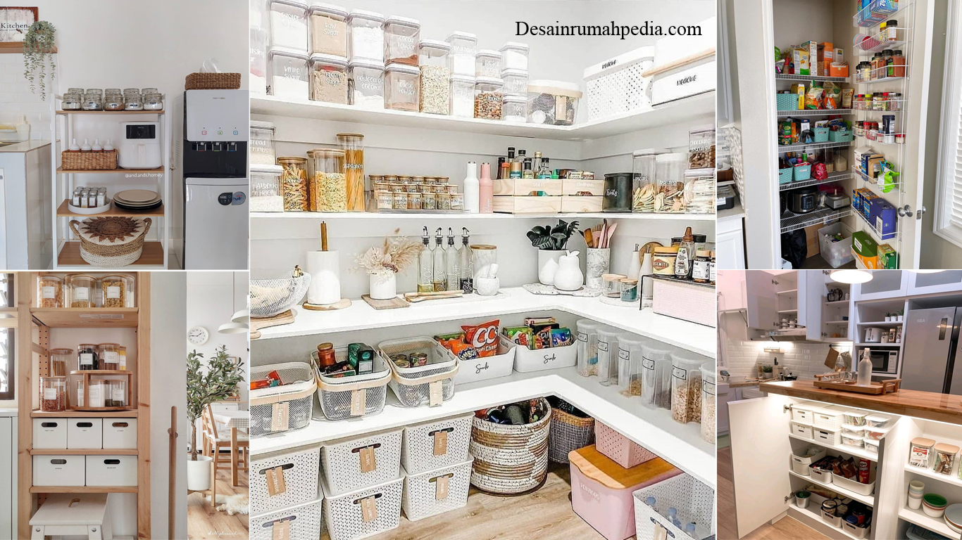 6 Inspirasi Menata Desain Pantry Minimalis Agar Terlihat Lebih Rapi dan ...