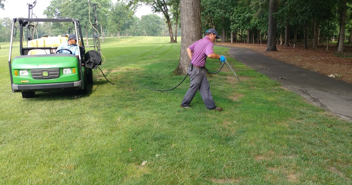 Quick Tuesday update - Herbicide application is complete!