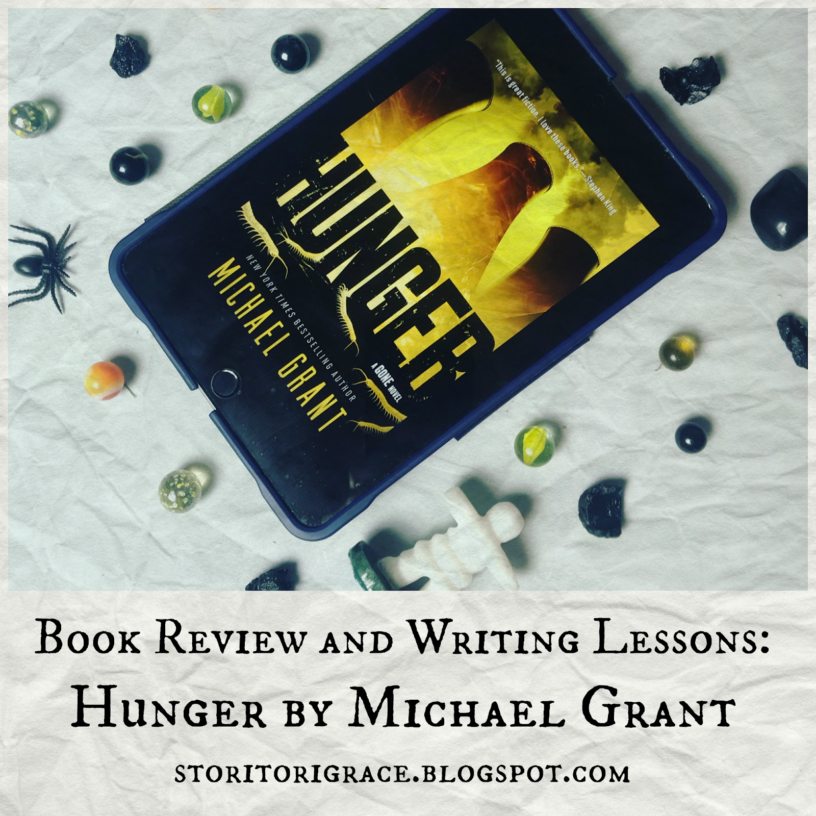 Wanderer's Pen: Book Review and Writing Lessons: Hunger by Michael Grant