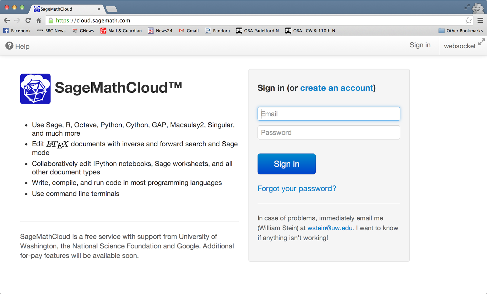 Math And Hats How To Develop For Sage Using Sage Math Cloud And Git
