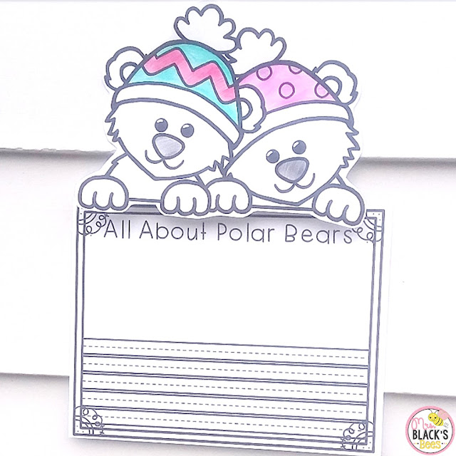 Polar Bear Craft and Writing | Mrs. Black's Bees