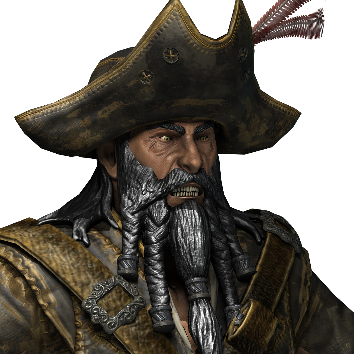 Black Beard: HQ Renders of BlackBeard