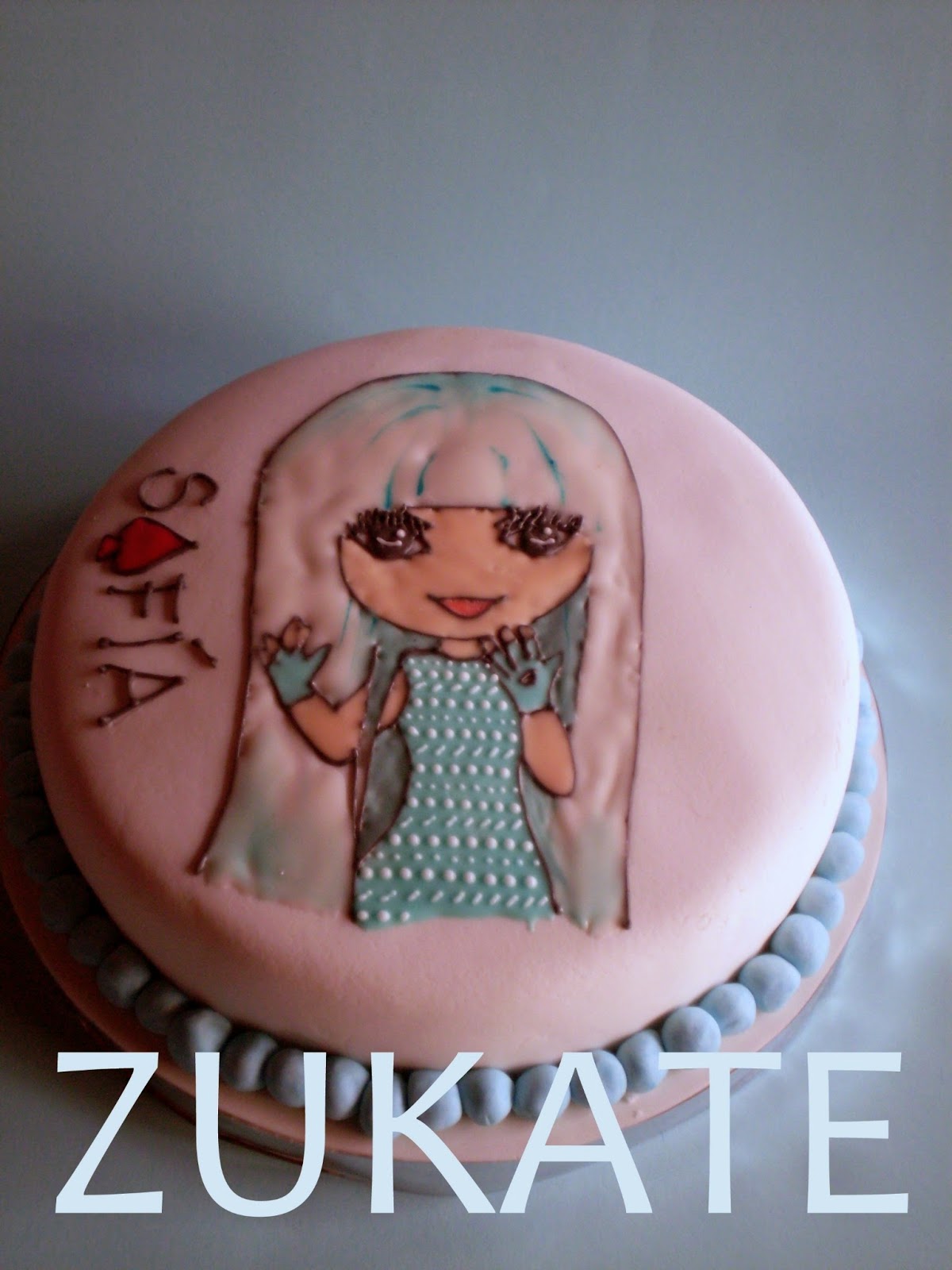 TORTA LADY GAGA POKER FACE | ZUKATE